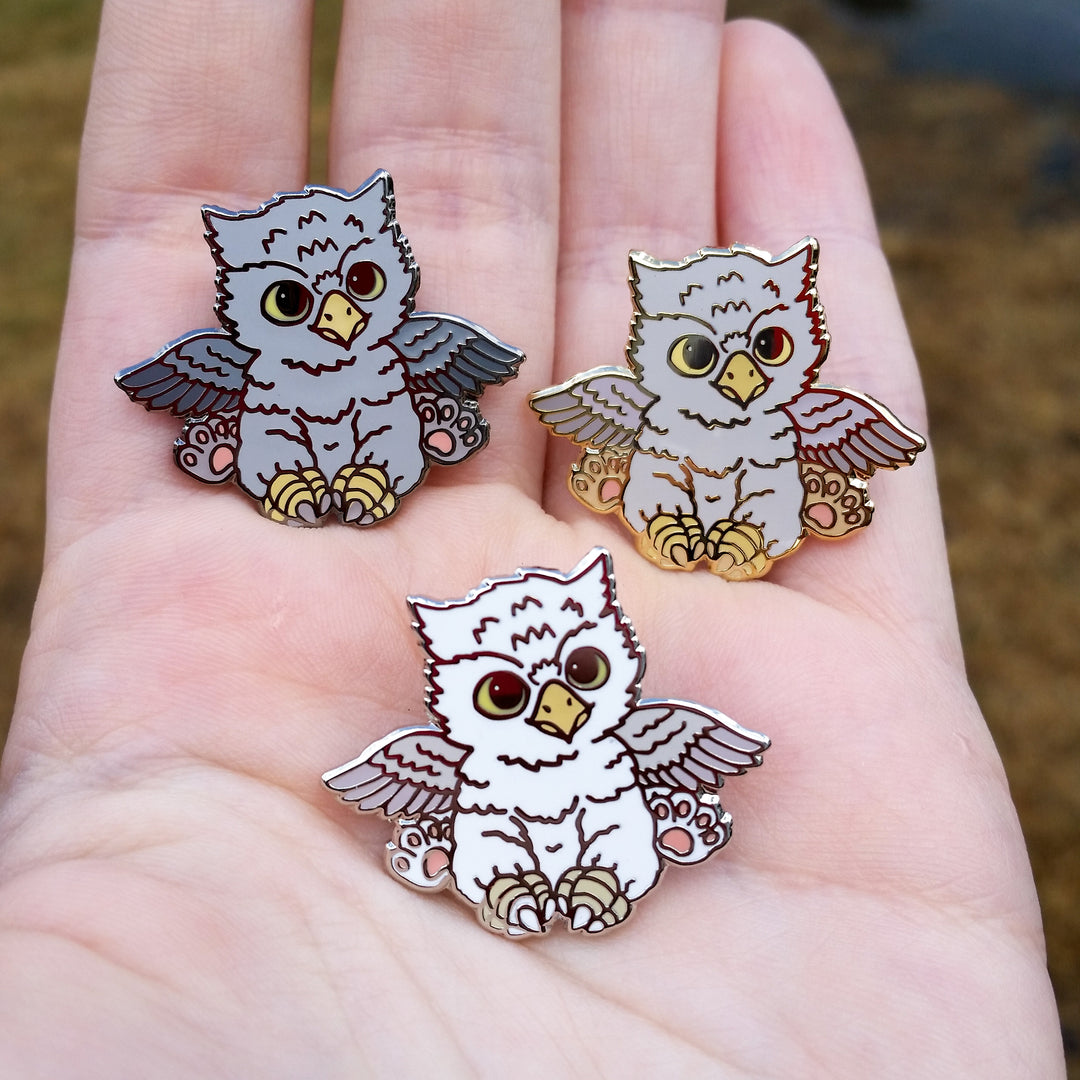 Baby Griffin Enamel Pins – AishaVoya Creations